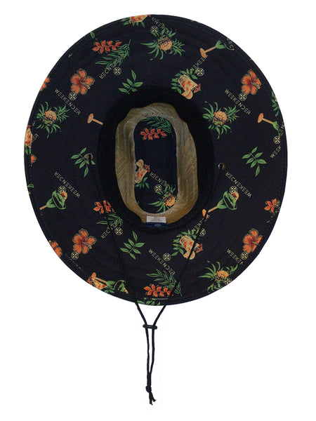 Cocktails Straw Lifeguard Hat | Weekender Sportswear